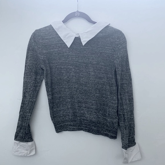 Alice + Olivia | Sweaters | Alice Olivia Employed Gray Sweater With ...